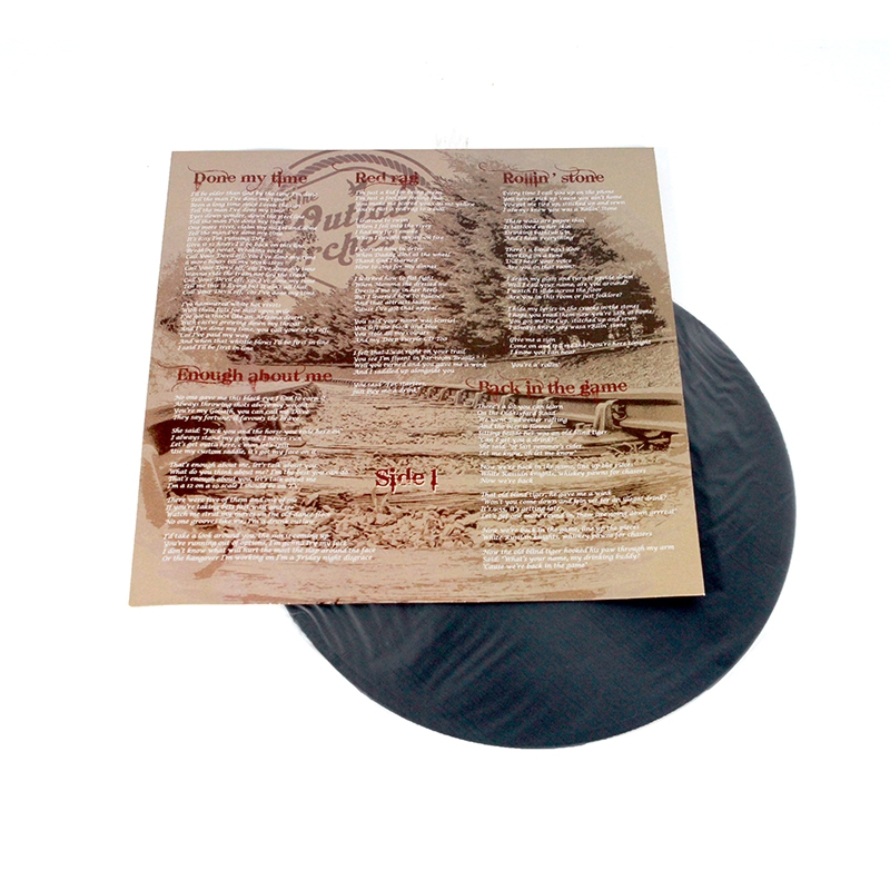 Printed Inner Sleeve - Vinyl Record Pressing CD Replication